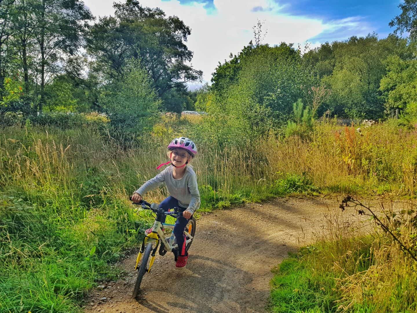 Cycling at Sutton Bank National Park Centre - Plutonium Sox