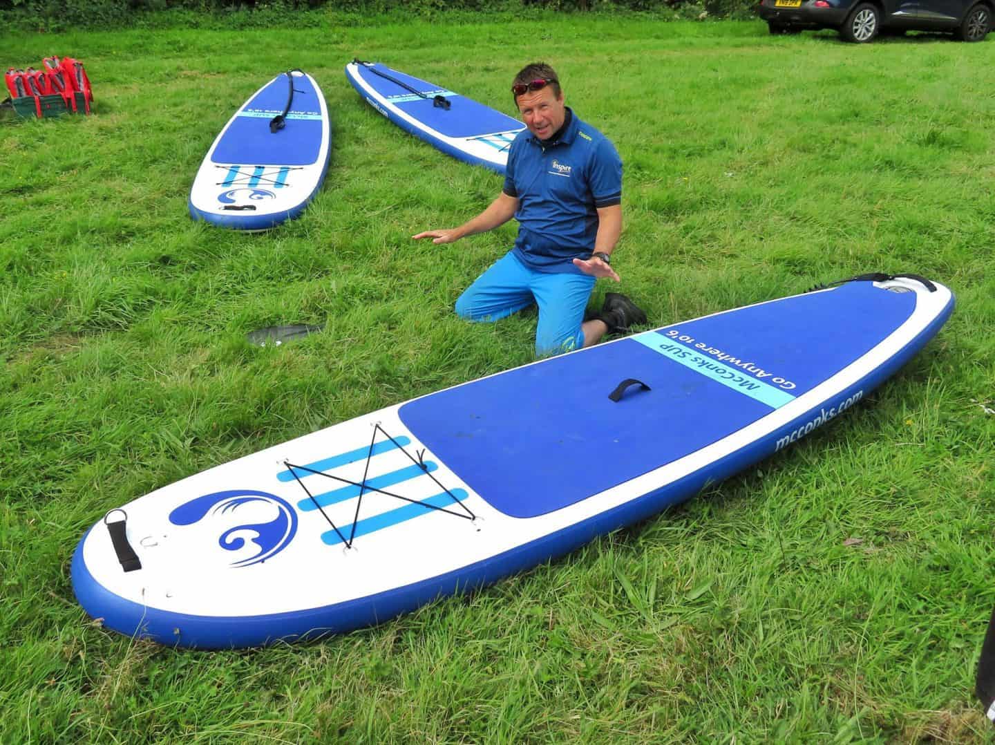 An Inspire2Adventure SUP lesson - when advertising backfires ...
