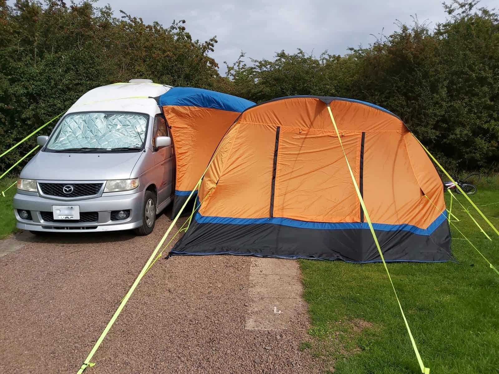 Olpro Cocoon Breeze inflatable drive away campervan awning review [AD ...